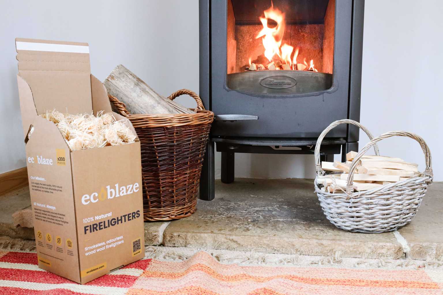 Ecoblaze Natural Firelighters 50 Box